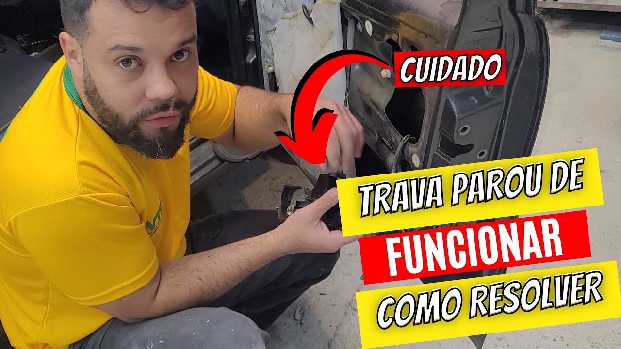 ✅ DICA para RESOLVER DEFEITO na TRAVA ELÉTRICA Passo a Passo