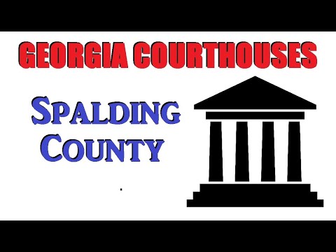 Spalding County, Ga, Courthouse