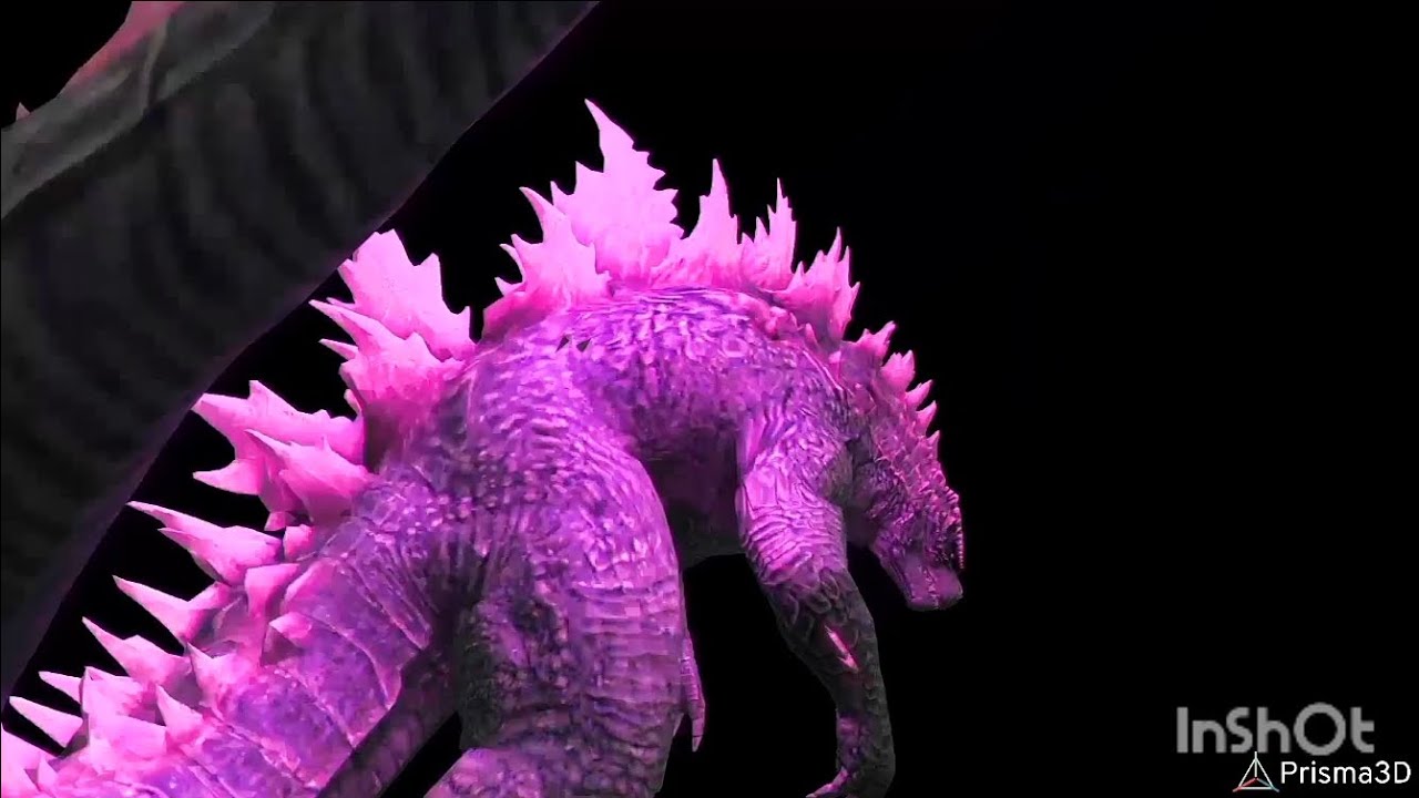 Supercharged Evolved Godzilla atomic breath (prisma 3d)