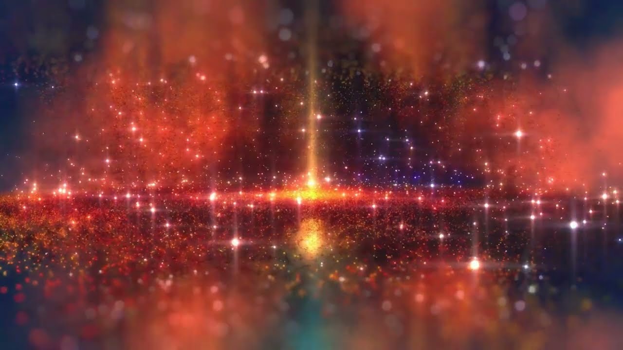 4K 1H COSMIC SPACE STARS PORTAL MOTION BACKGROUND / SCREENSAVER -NO SOUND