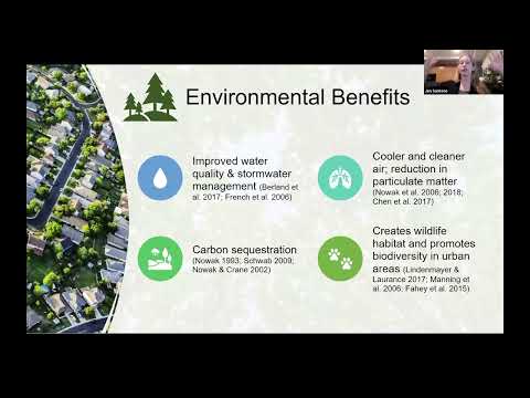 Biodiversity in Our Neighborhood: Good Things Come in Trees The Benefits of a Neighborhood Canopy