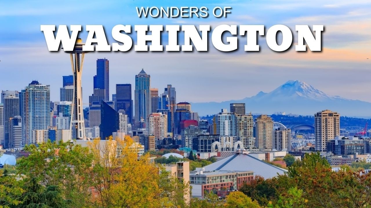 Wonders of Washington | The green heart of America | Travel 4K