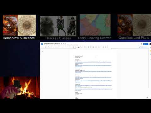 Talking Dungeons and Dragons: Stream 4 || Homebrew Races and Classes