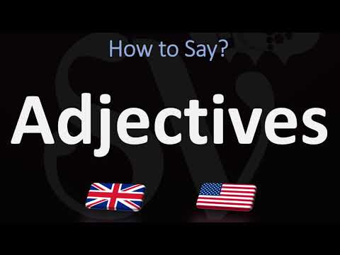 How to Pronounce Adjectives? (2 WAYS!) UK/British Vs US/American English Pronunciation
