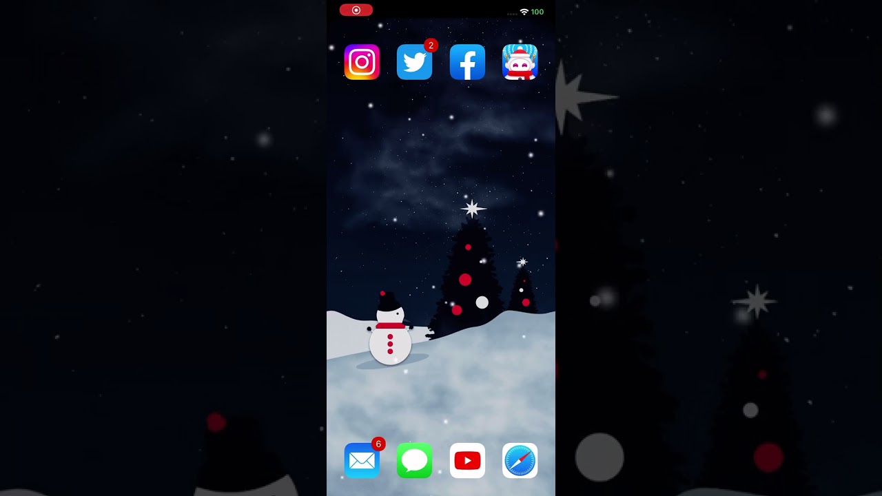 Stella Tweak on Havoc Repo. Let it Snow on your Lock and Home Screen ❄️