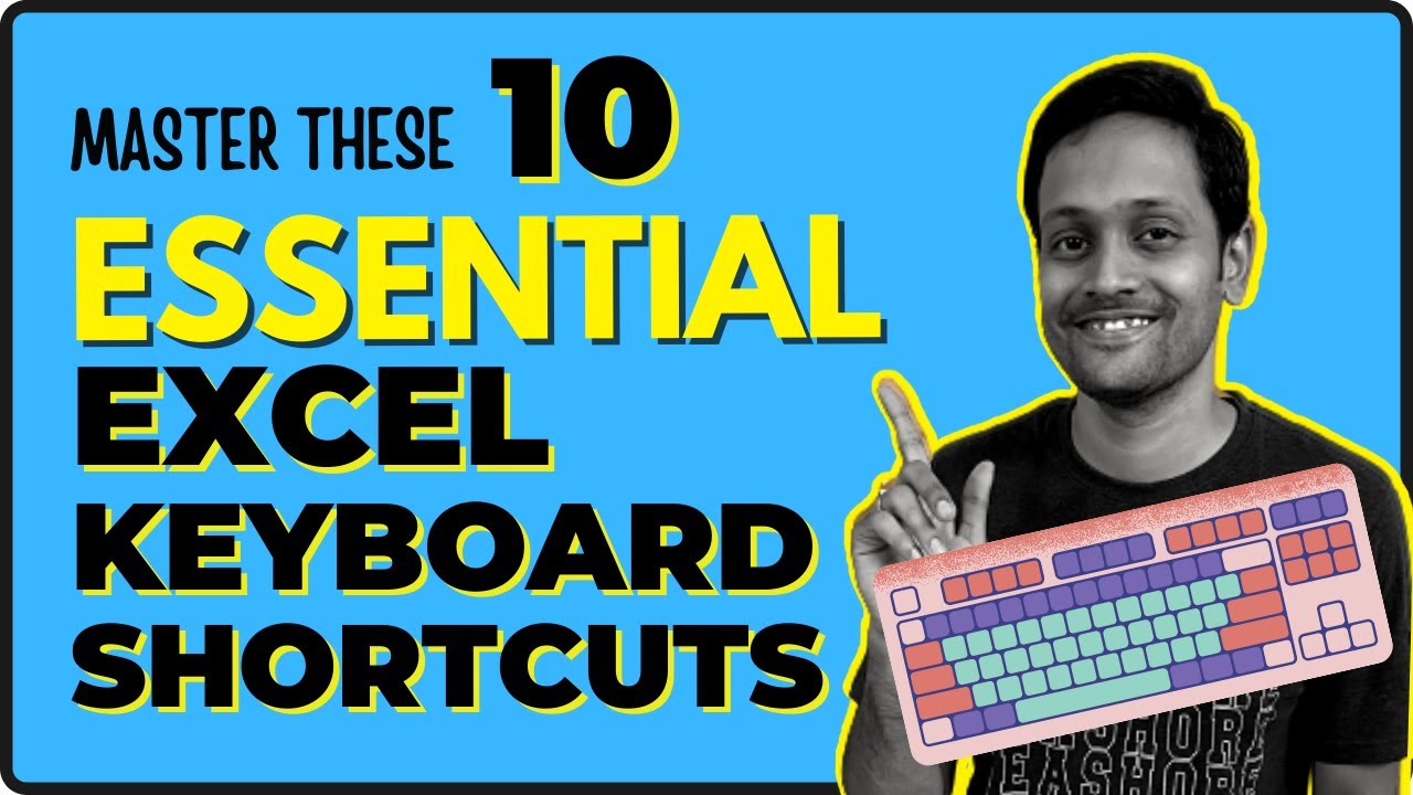 10 Useful Excel Keyboard Shortcuts (PDF inside)