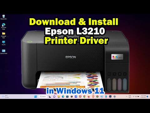 How to Manually Install Epson L3210 Printer Driver in Windows 11 Pc or Laptop