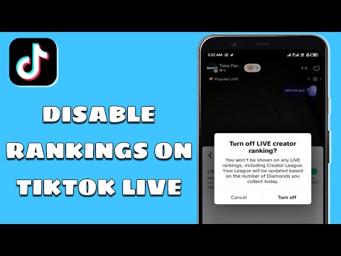 How to Disable Rankings On Tiktok Live Stream