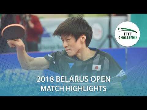 Togami Shunsuke vs Cristian Pletea | 2018 ITTF Challenge Belarus Open Highlights (1/2)
