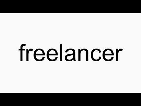 How to pronounce freelancer