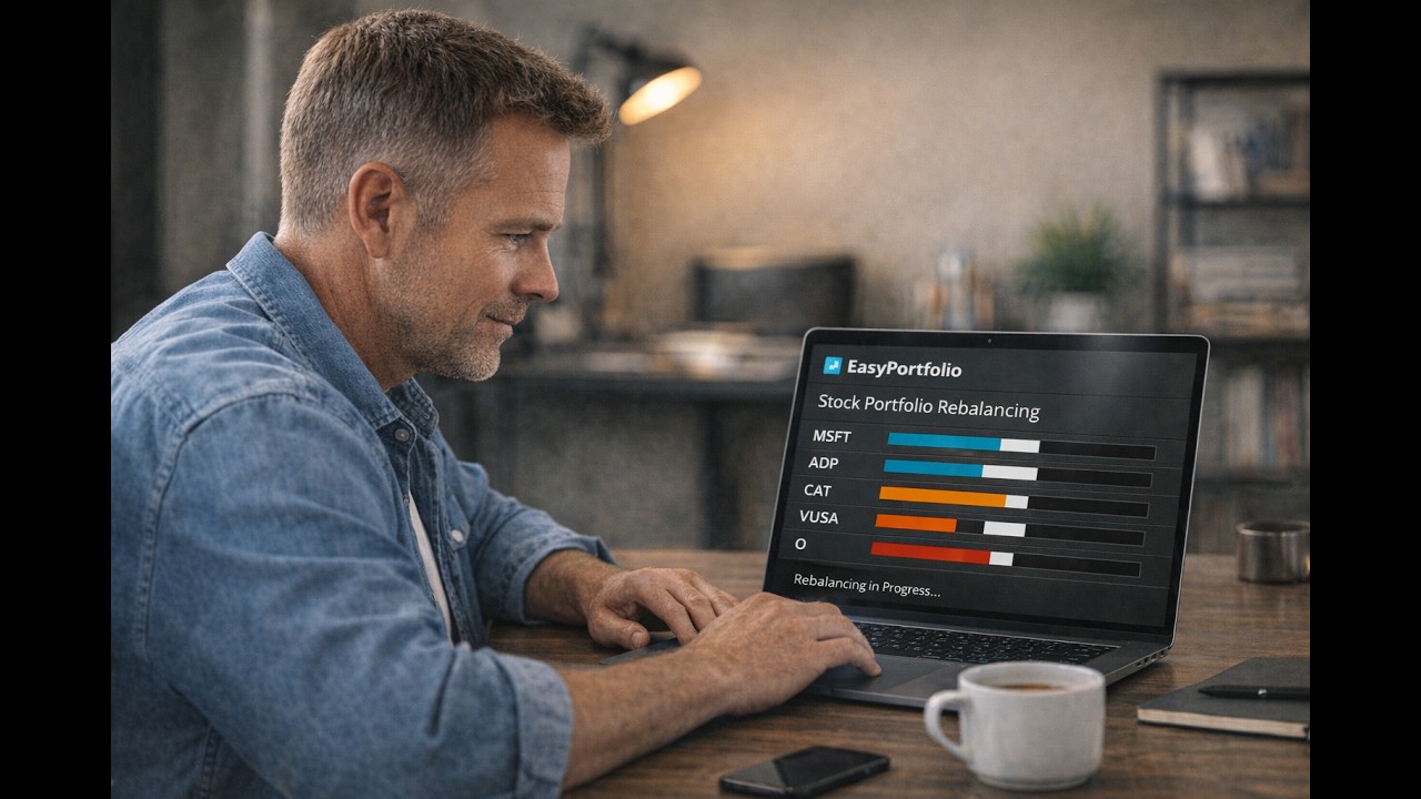 Rebalancing your Portfolio has never been so easy!