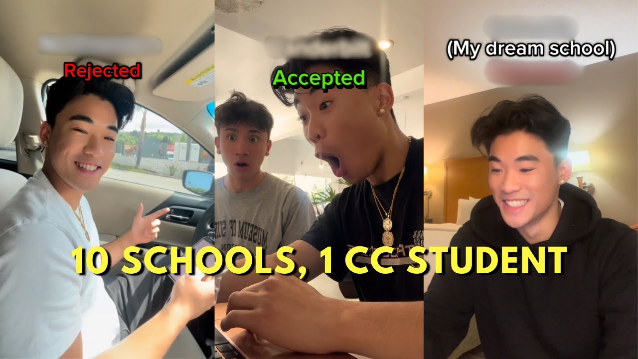 College Decision Reactions but I'm a Community College Transfer