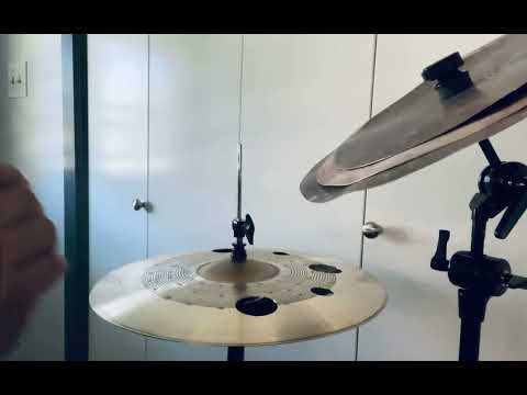 16.5" GM Designs Clap Hats Cymbal Pair - Blurs the lines of | Reverb