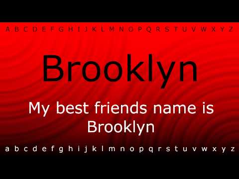 Here I will teach you how to pronounce 'Brooklyn' with Zira.mp4