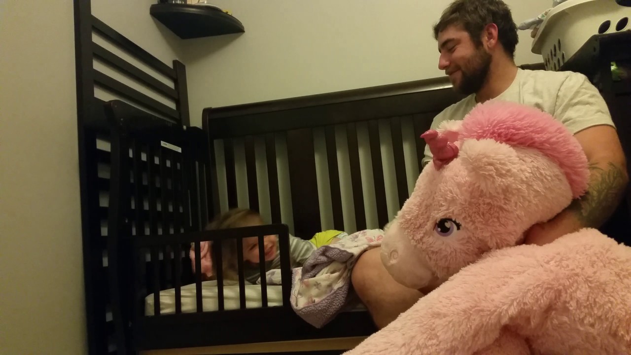 Tickle time before bed with Skyler