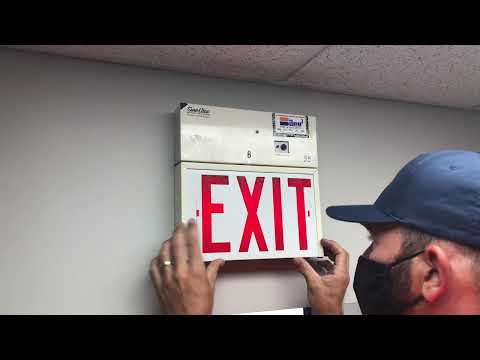 Exit and Emergency Light Inspection