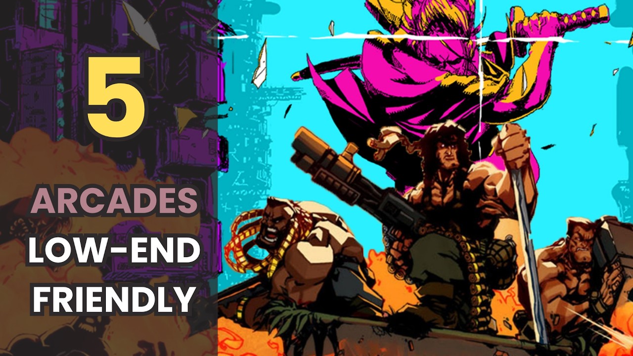 5 Arcade Games That Run on Almost Any Low-End PC