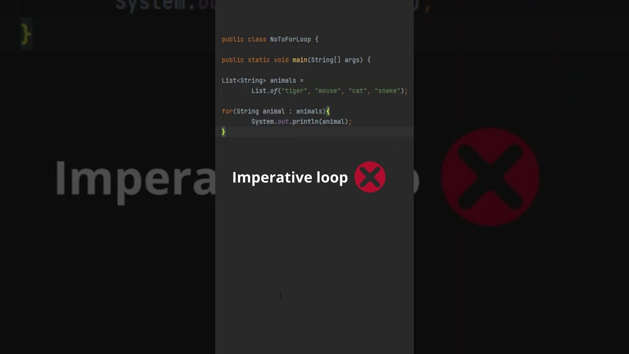 Functional coding in Java #shorts