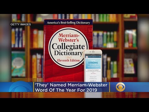 'They' Named Merriam-Webster Word Of The Year