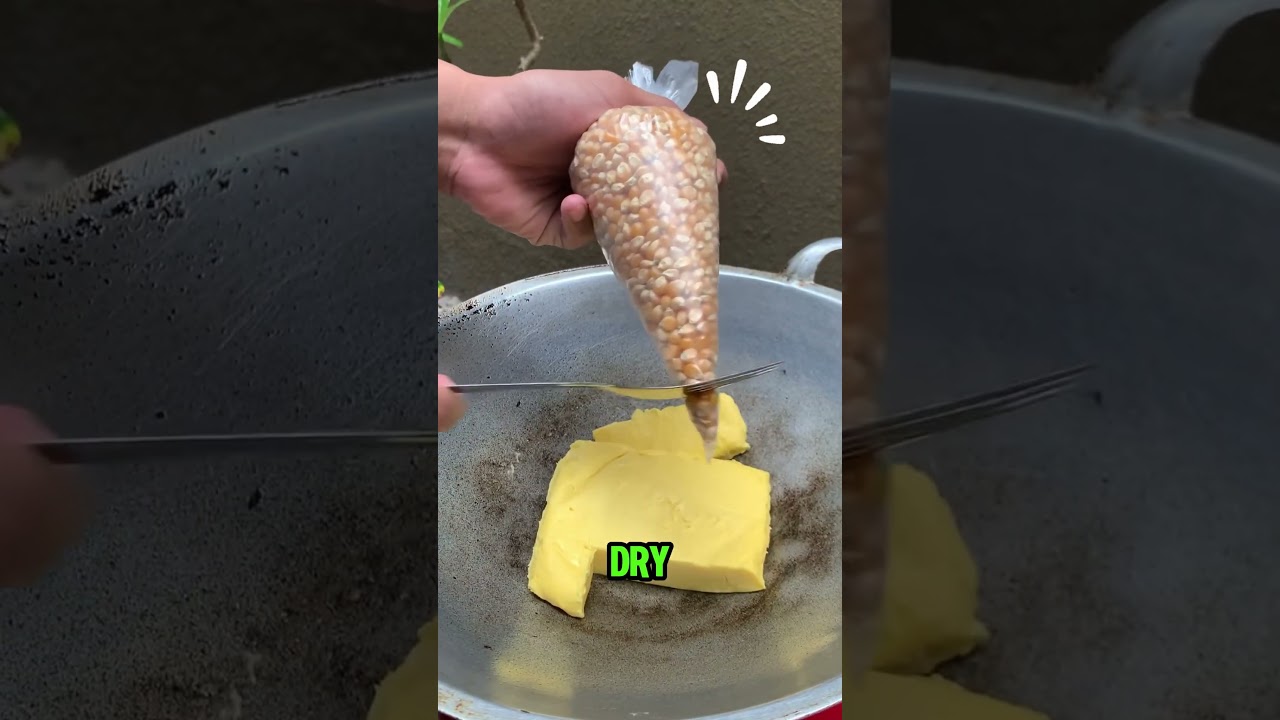 This is how BUTTER POPCORN are made..