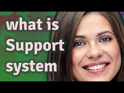 Support system | meaning of Support system