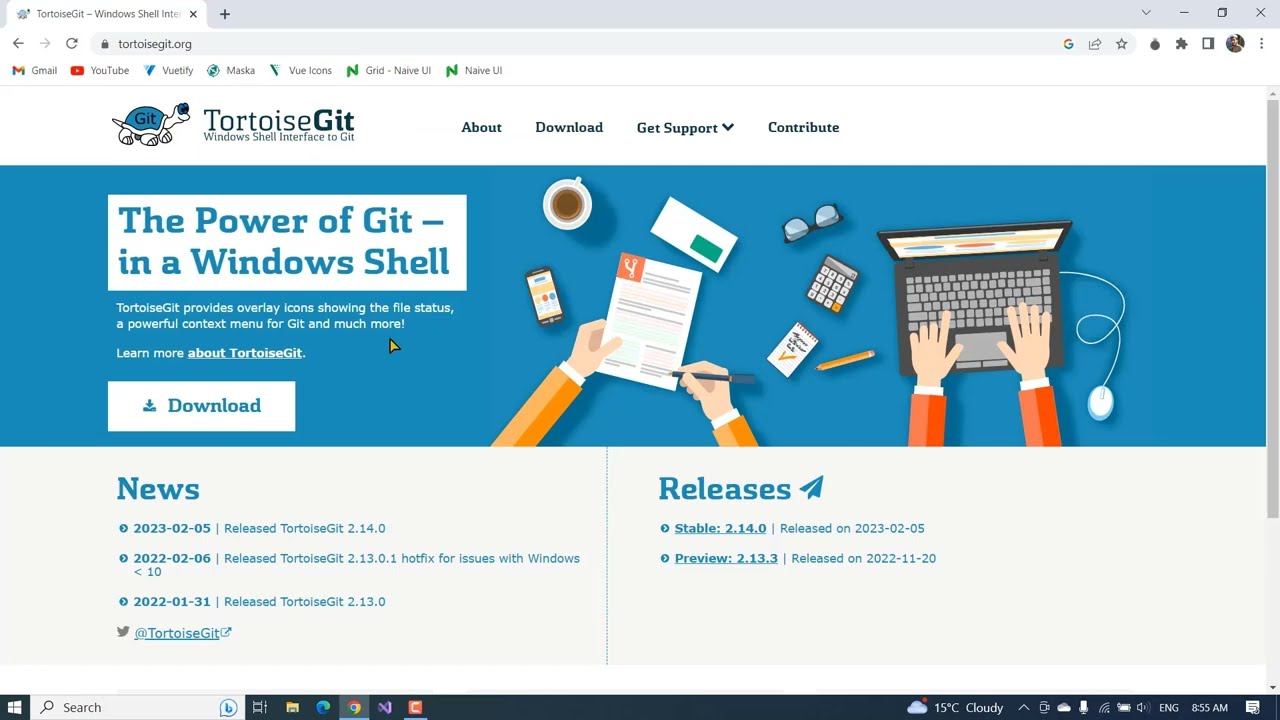 TortoiseGit and GitHub Setup