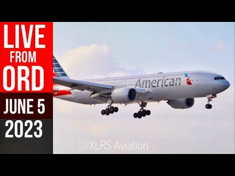 🔴 LIVE From O’Hare Int’l Airport 🔴 [ORD / KORD ] ~ SUMMER KICKOFF!!