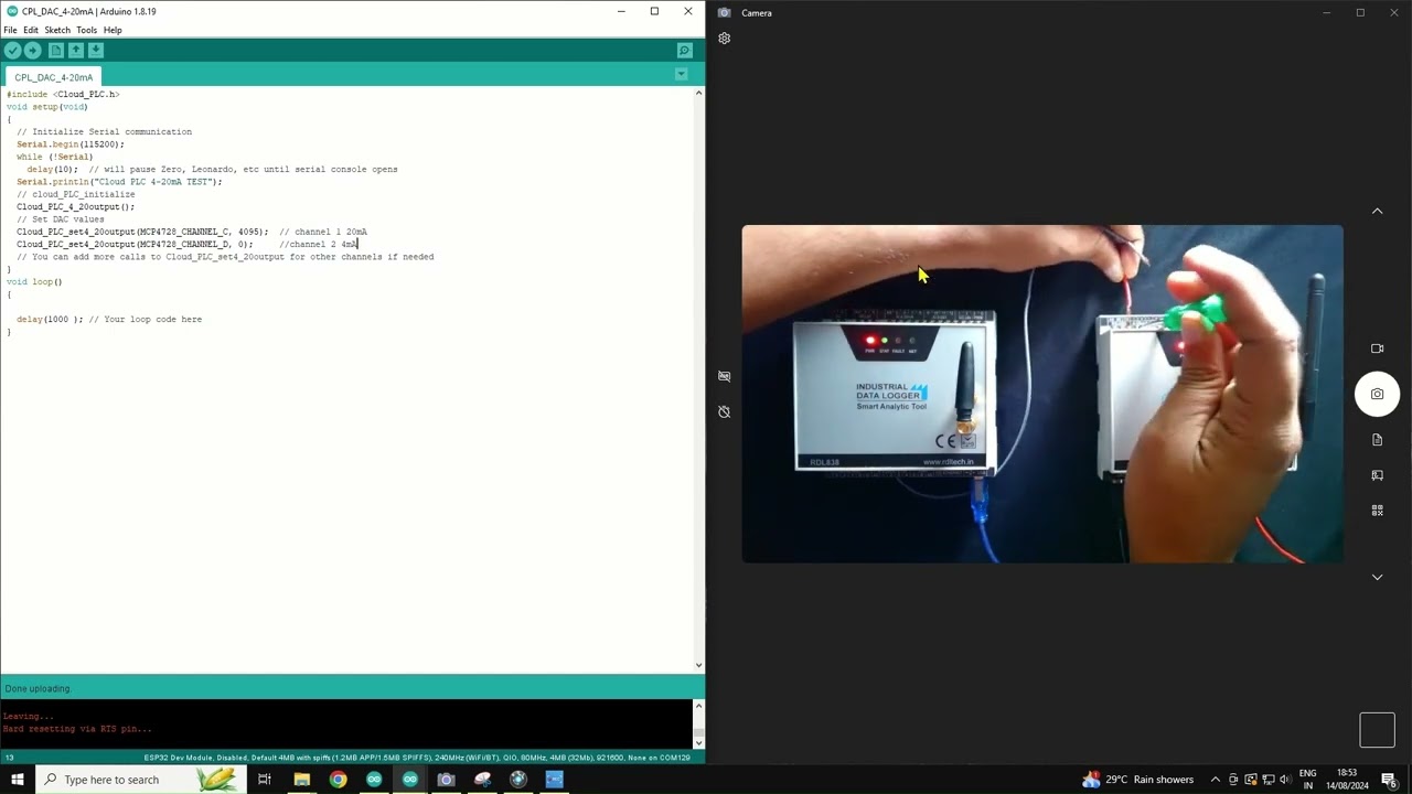 Cloud PLC - Analog Output (4 20mA) - Learning Centre #industry40
