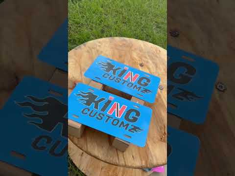 clear coating my license plate