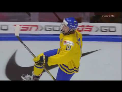 Alex Nylander Amazing Breakaway Goal vs USA December 28th 2015 2016 World Juniors (HD)