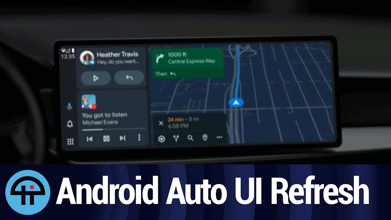 Android Auto's Split Screen Makeover