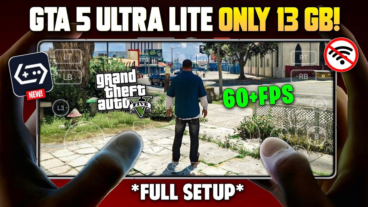 🔥 New GTA 5 Extremely Lite Version! (Full Map) - GTA 5 Lite Gamehub Setup & Best Settings