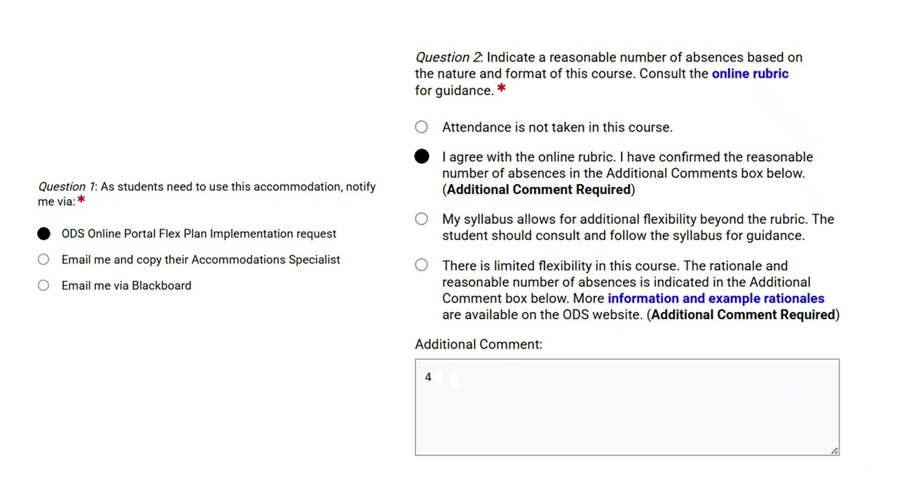 Student Flex Plan Tutorial