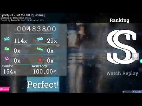 Steam Community :: Video :: Sporty-O - Let Me Hit It [Insane] +HD (100.00%)