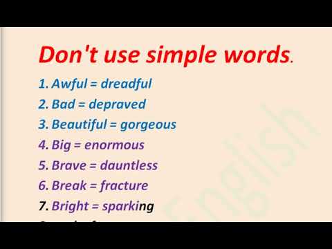 Build your vocabulary , Synonyms