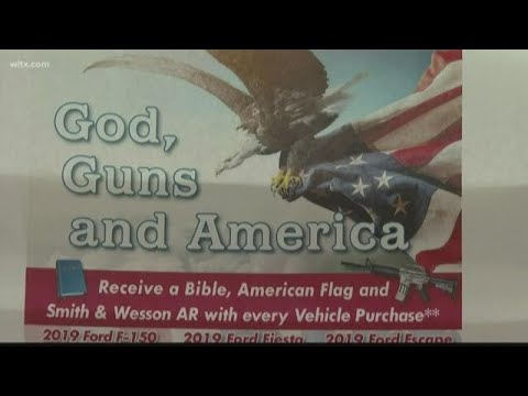 'God, guns, America:' SC dealership offers Bible, AR-15 when you buy a car
