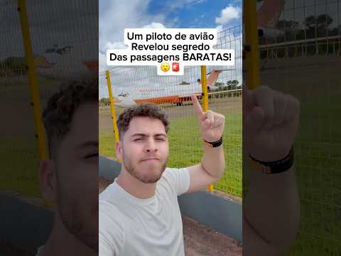 Segredo de piloto de avião para comprar passagens aéreas mais baratas que poucos sabem!