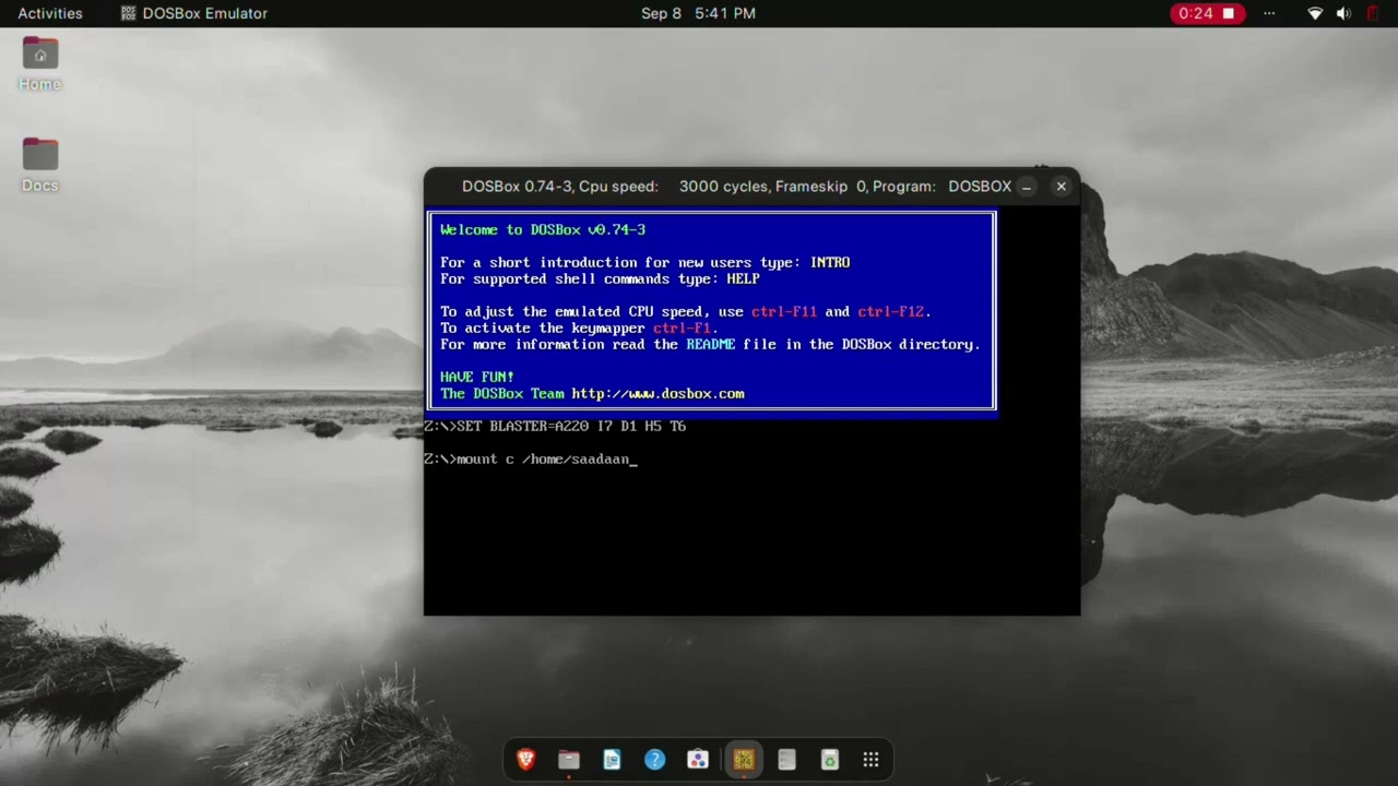 How to Run Debug Program for Assembly Language using DOSBox