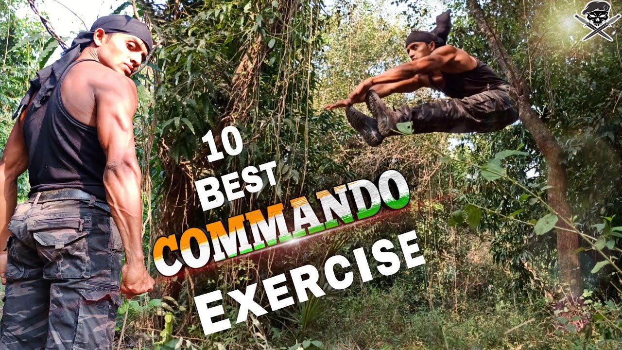 10 Best Commando Training Exercise । Commando Workout 🔥 । Army nagar 🇮🇳 ।