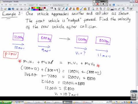 Elastic and Inelastic Collisions