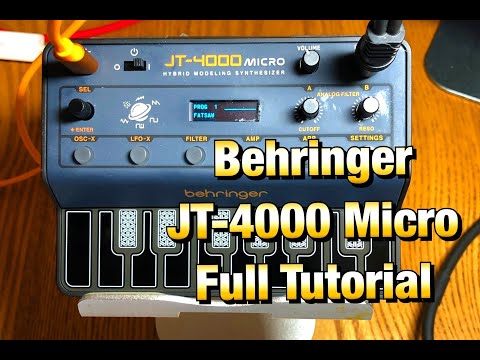 Behringer JT-4000 Micro Hybrid Modeling Synthesizer - ranked #601 in ...