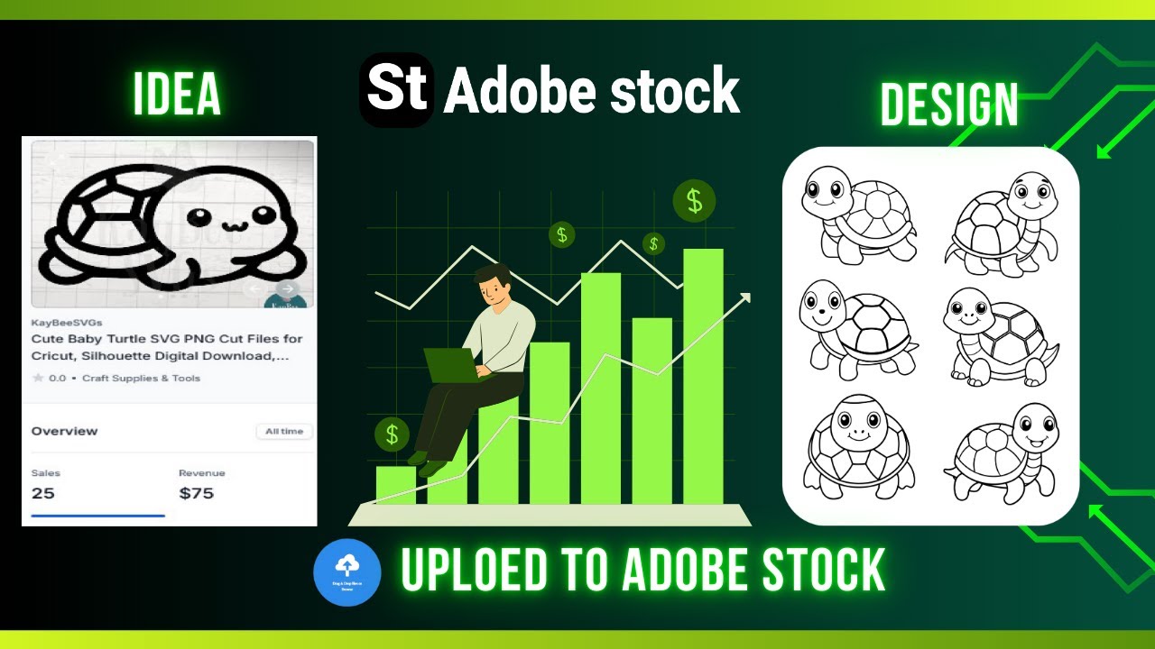 How to Upload Vector on Adobe Stock | Sell Your Silhouette Vector on Adobe Stock