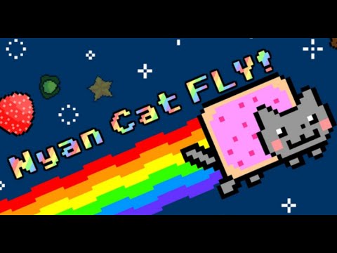 Nyan Cat FLY! | AceOnlineGames.net