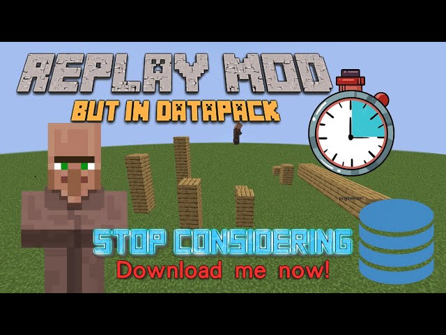 [1.20.5+] Replay Mod in Datapack [Multiplayer Friendly] (Record and ...