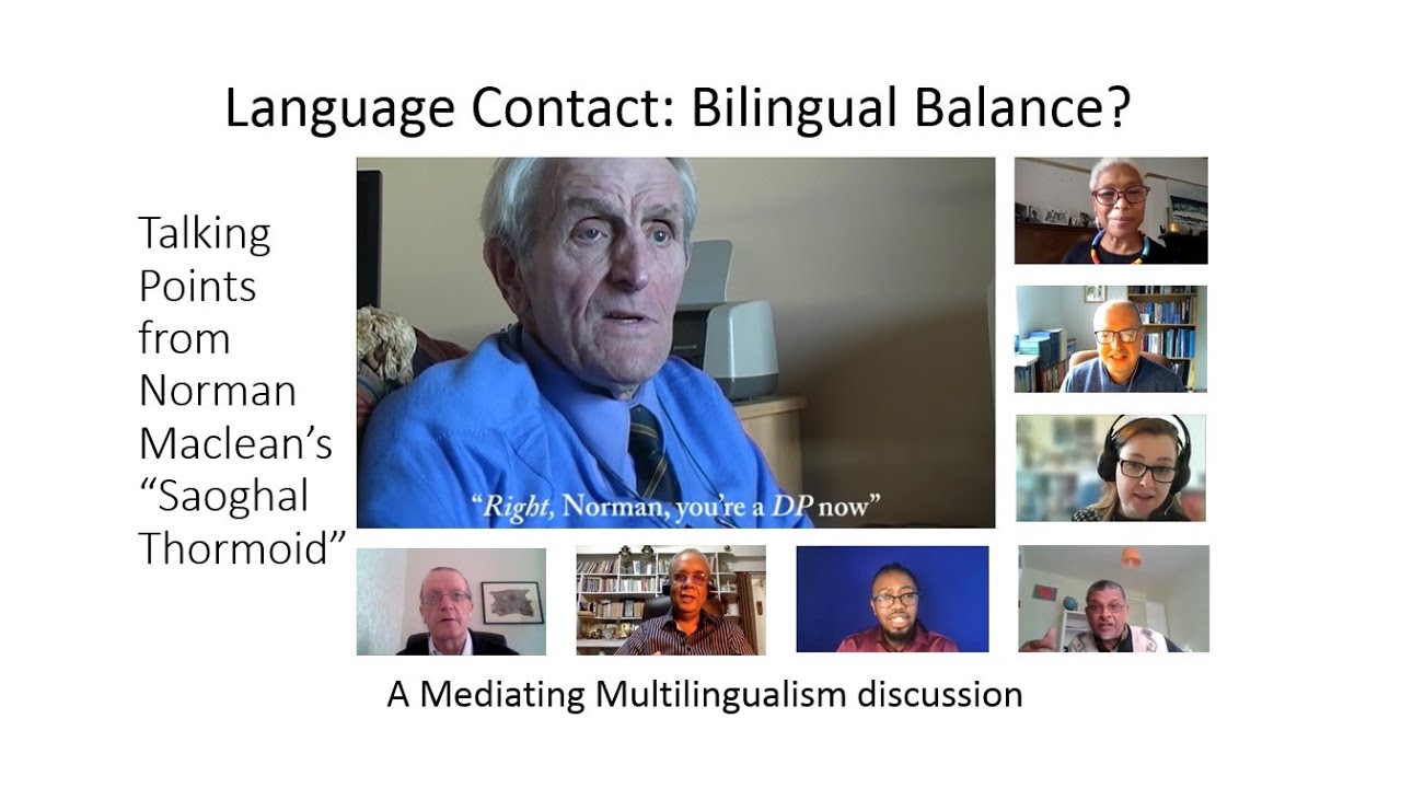 Language Contact - Bilingual Balance? Talking Points Discussion 3