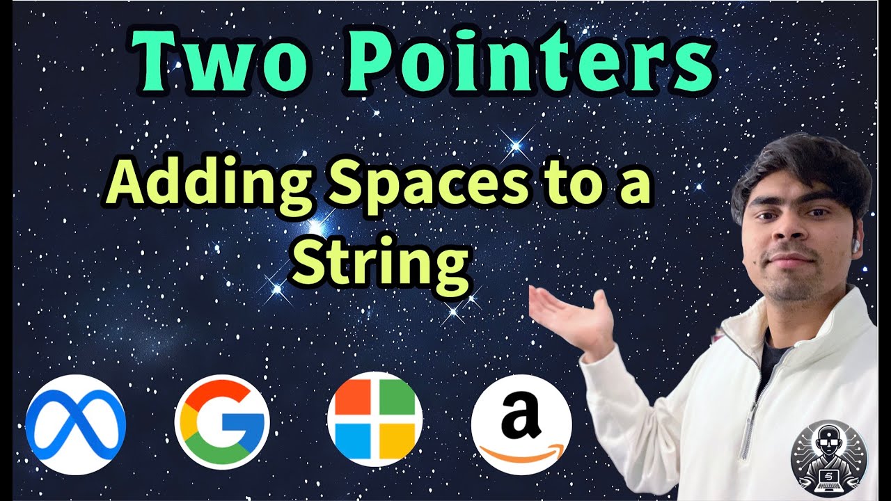 LeetCode 2109 | Adding Spaces to a String | Python Solution Explained | AlgoYogi