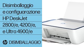 Stampanti All-in-One HP DeskJet serie 2800e Installazione | Assistenza HP®