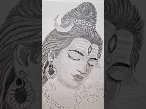 Shiv ji Drawing #shiva #lordshiva #shorts #ytshorts