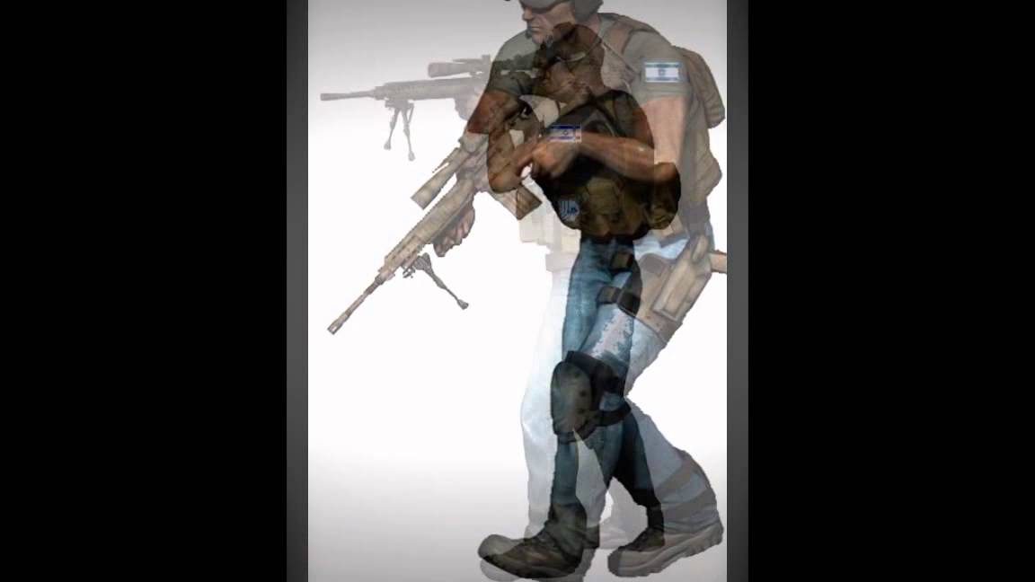 Copie a IDF Soldier icon 3D-HD (Israel Defense Forces,logo,badges and wallpaper 3D-HD)