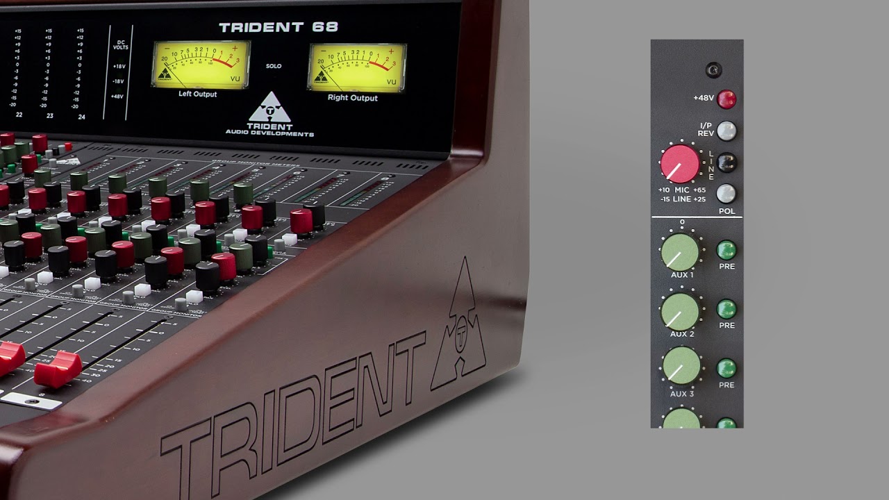 Trident Series 68 Console - Product Overview